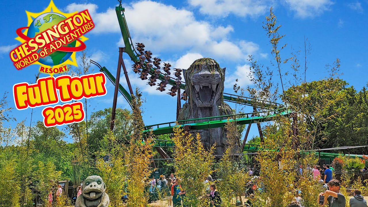 Chessington Full Walkthrough | Every Area, Ride and Attraction (March ...