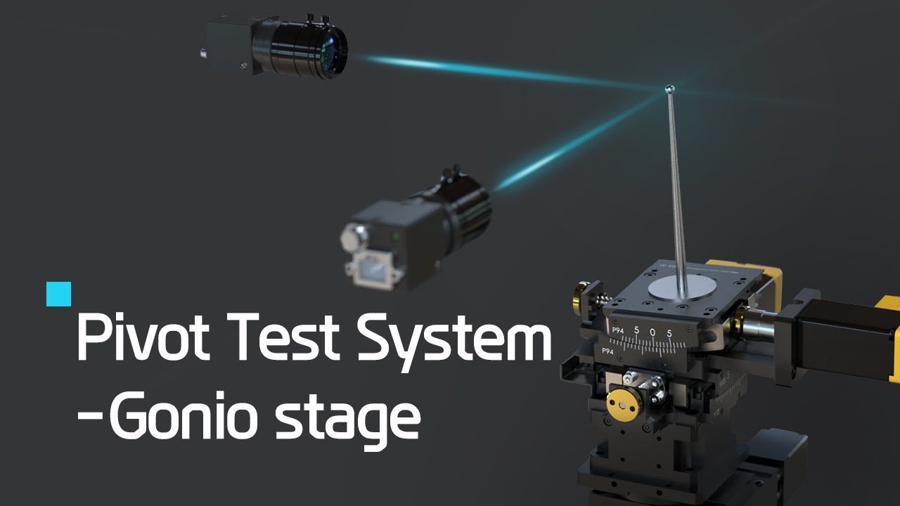 Goniometer - Patented Pivot Test System with vision cameras [EdgeCom ...