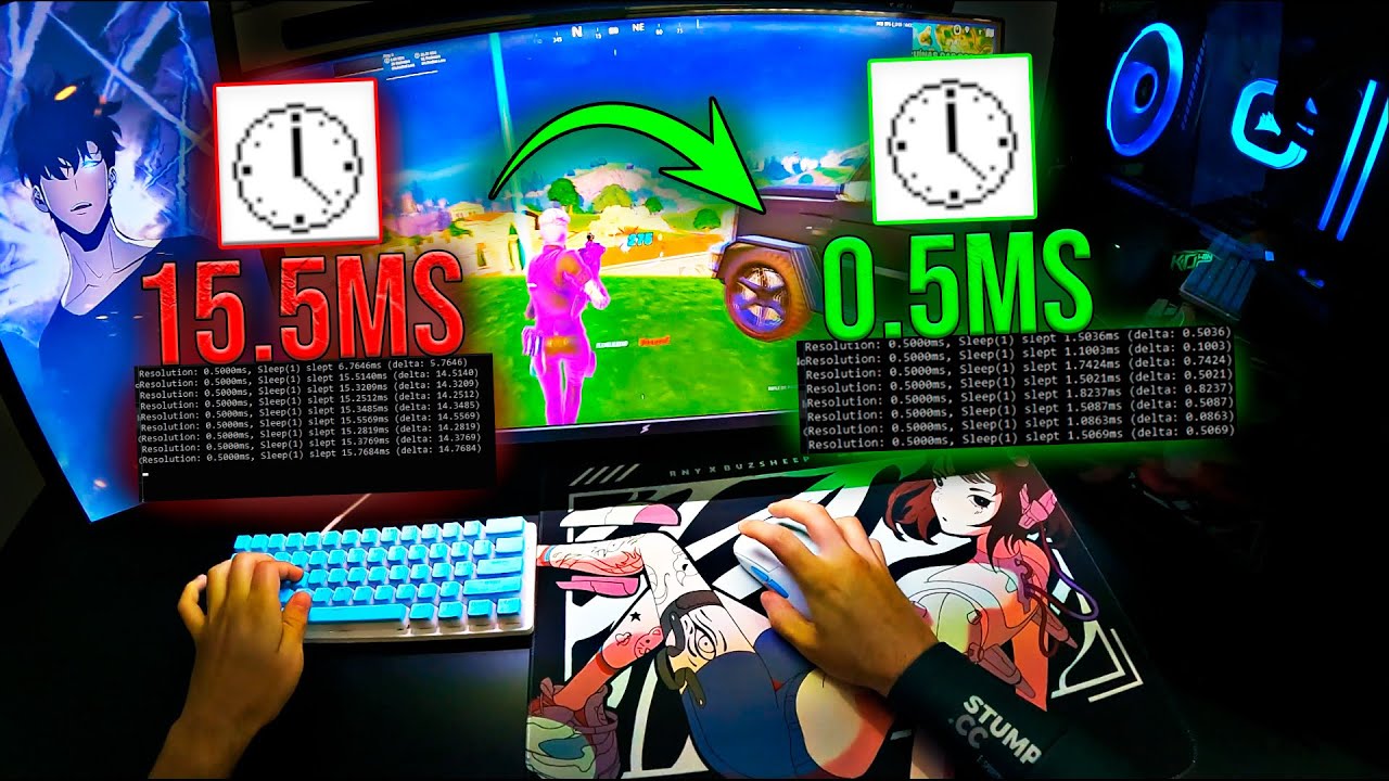 VOCÊ UTILIZA O TIMER RESOLUTION DA MANEIRA ERRADA! (ZERANDO O INPUTLAG) “FPS BOOST” Fortnite e ...
