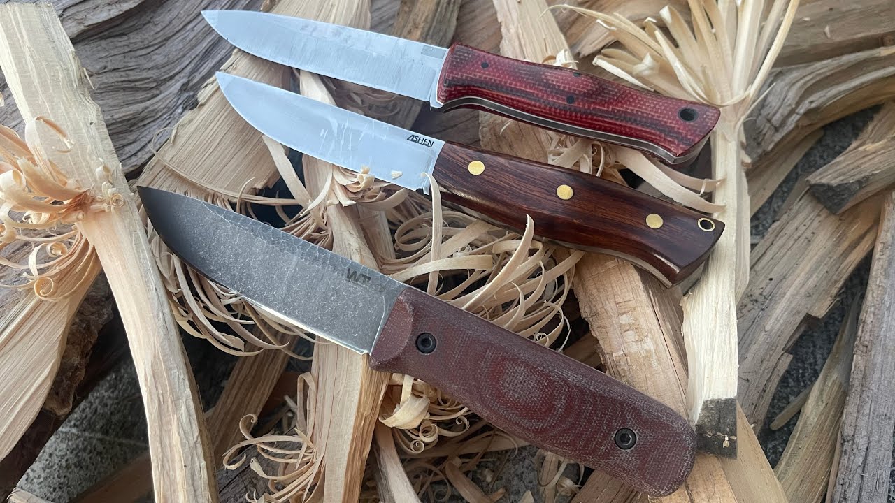 3 Bushcraft Knives that will blow your mind…. Lishen Woodsman, Rowland ...