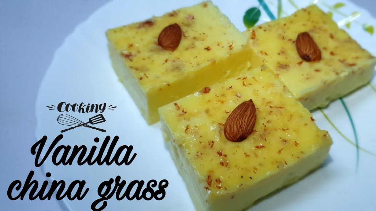 vanilla china grass |Ramzan Special | Zakiya's cooking - YouTube
