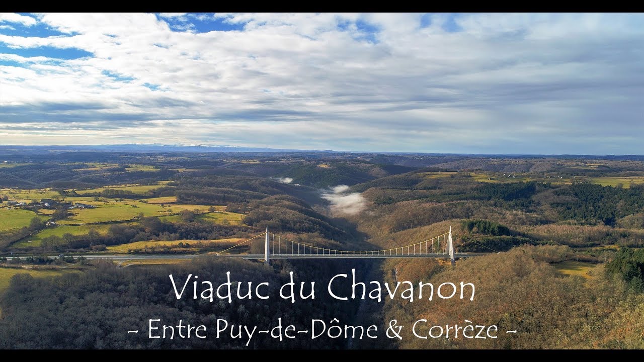 FCP [Drone 4K] - Viaduc autoroutier du Chavanon - YouTube