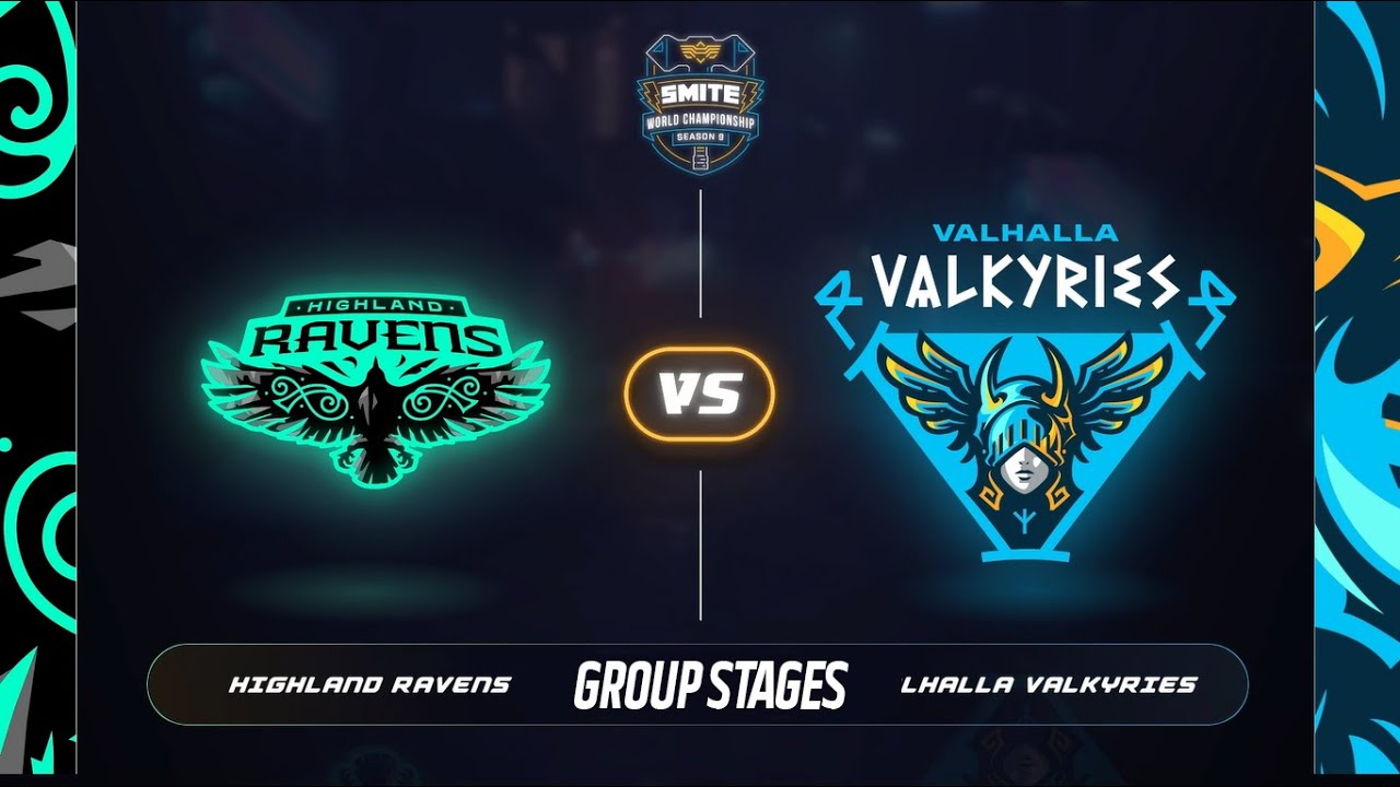 SWC Group Stages: Highland Ravens VS Valhalla Valkyries (Day 2) - YouTube