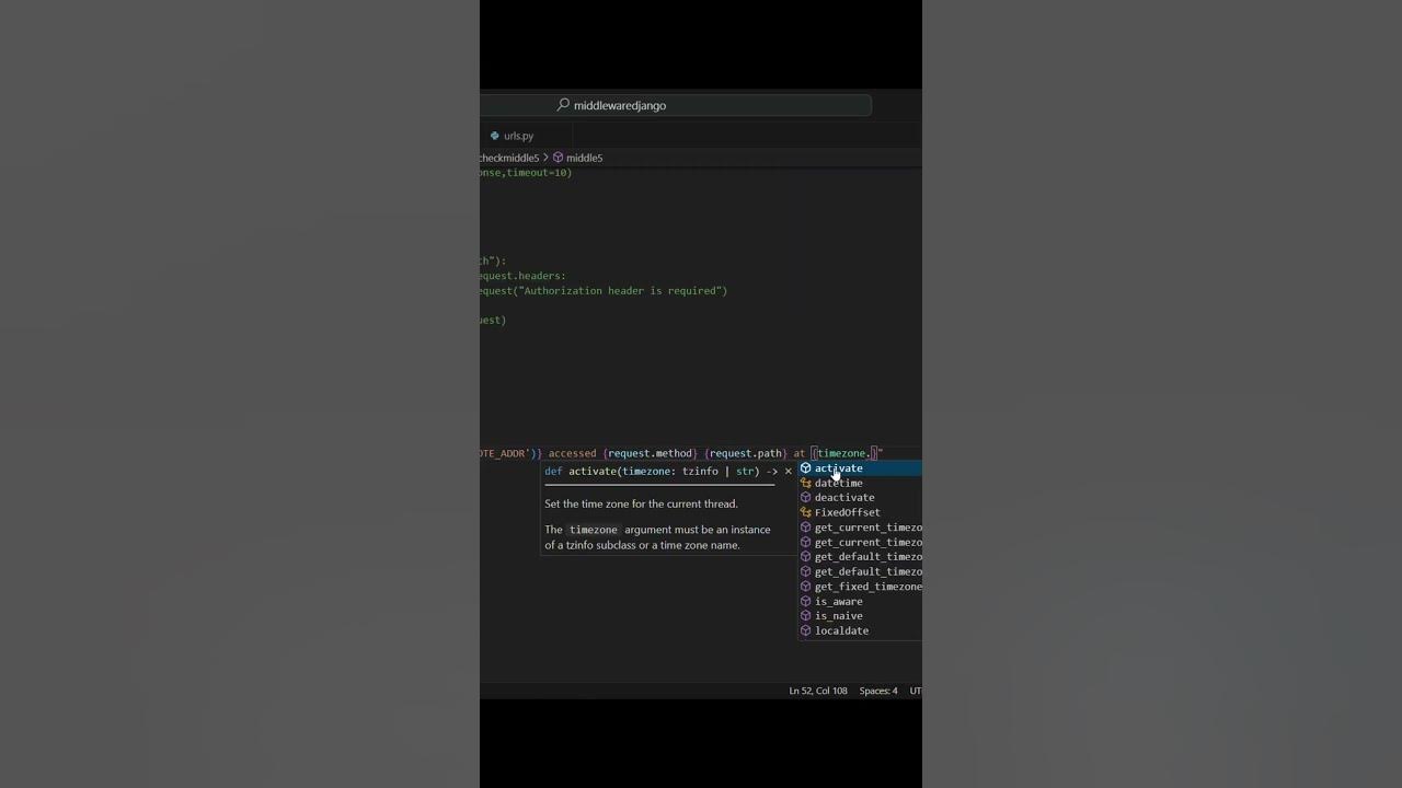 Django middleware part5 - YouTube