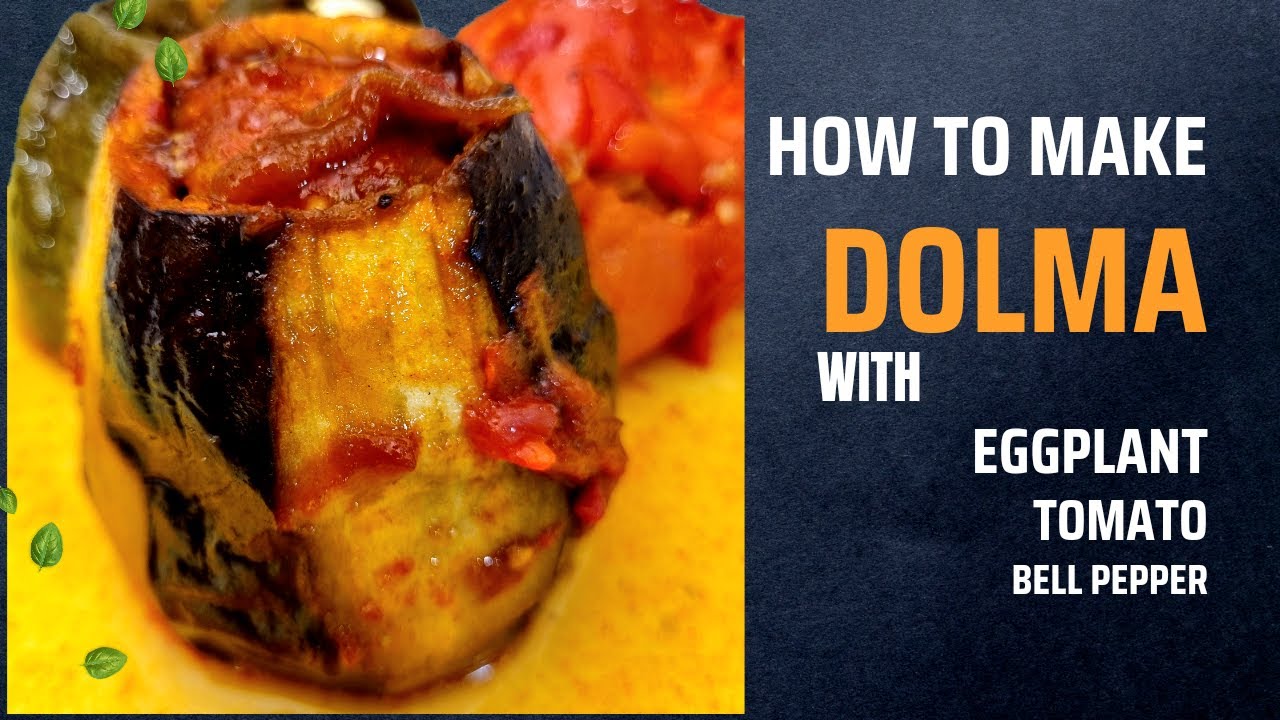 The recipe comes from my dear_mom/dolma with eggplant,tomato,Bell ...