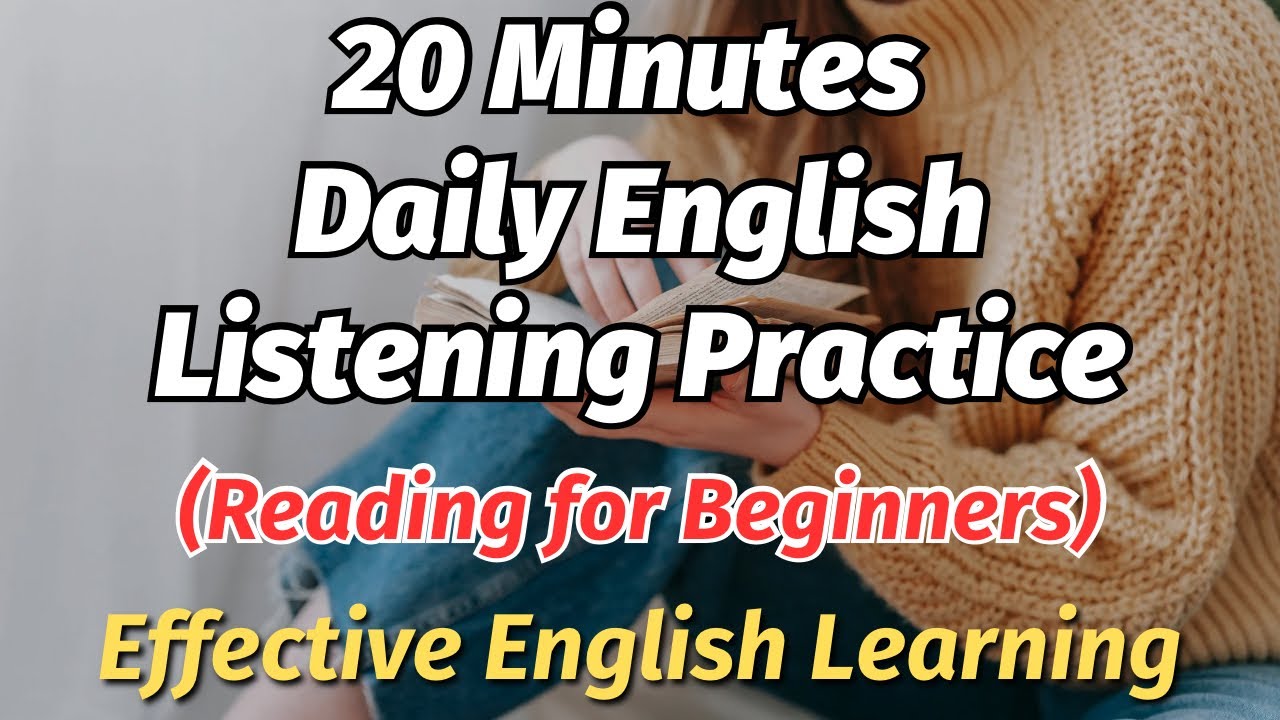 20 Minutes Common English Sentences Practice (Reading for Beginners ...