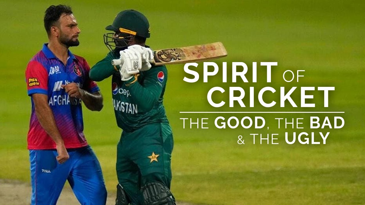 Spirit of Cricket Examples: The Good, The Bad & The Ugly - YouTube
