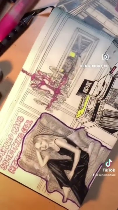 Filling my sketchbook - YouTube