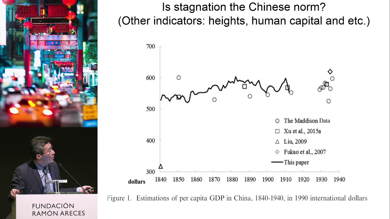 Conferencia de Debin Ma-'Los cambios económicos en China en los siglos ...