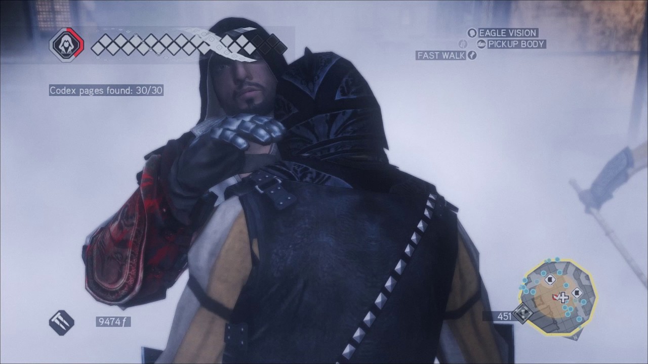 AC2 - Ezio Dispatches 4 Guards With The Use of a Smokebomb (ENB) - YouTube