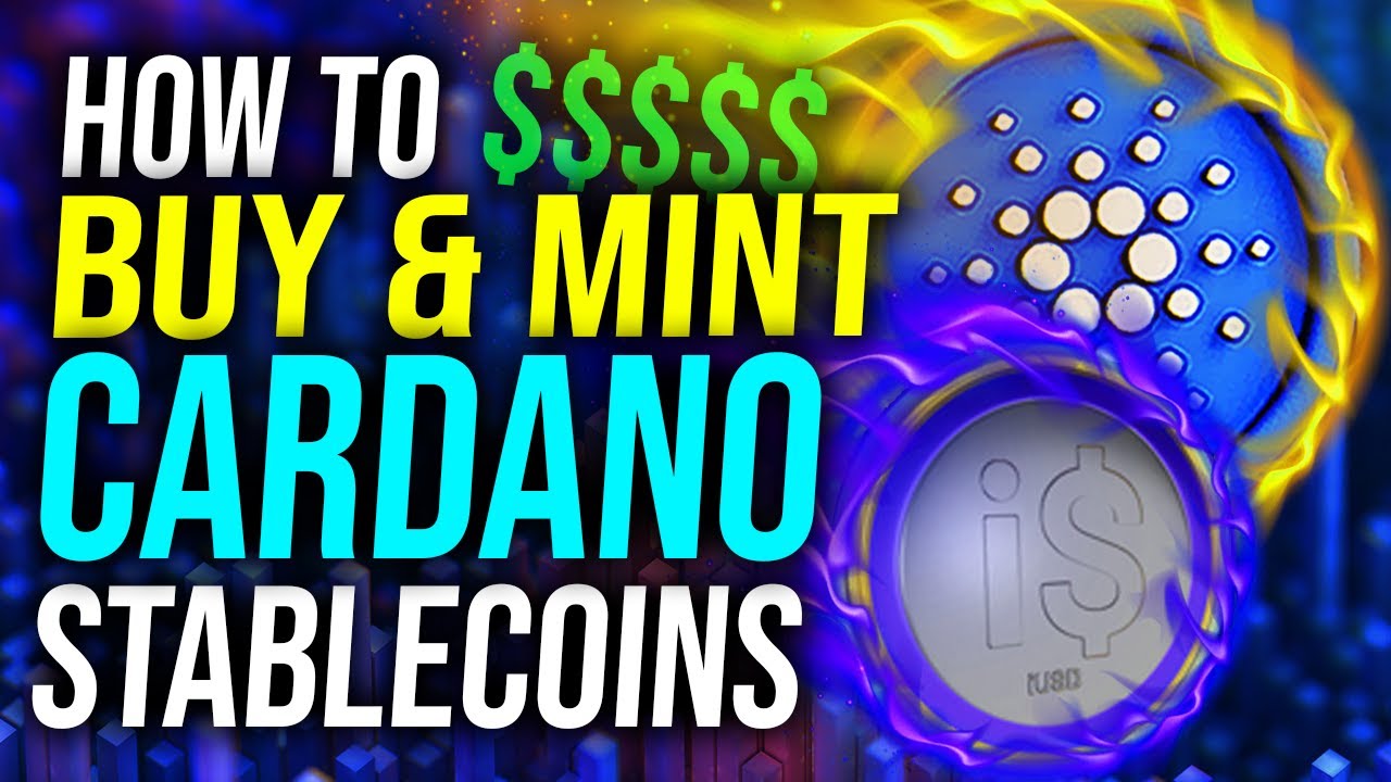 CARDANO STABLECOINS ARE HERE!! HOW TO BUY AND MINT!! ($iUSD) - YouTube
