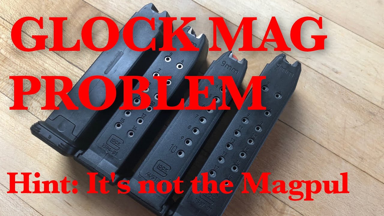 Glock G19 Magazine Problems - YouTube