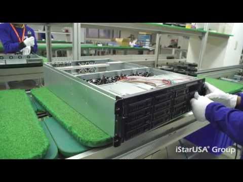 iStarUSA Group - OEM/ODM Capabilities - Factory Assembly Line - 4K video