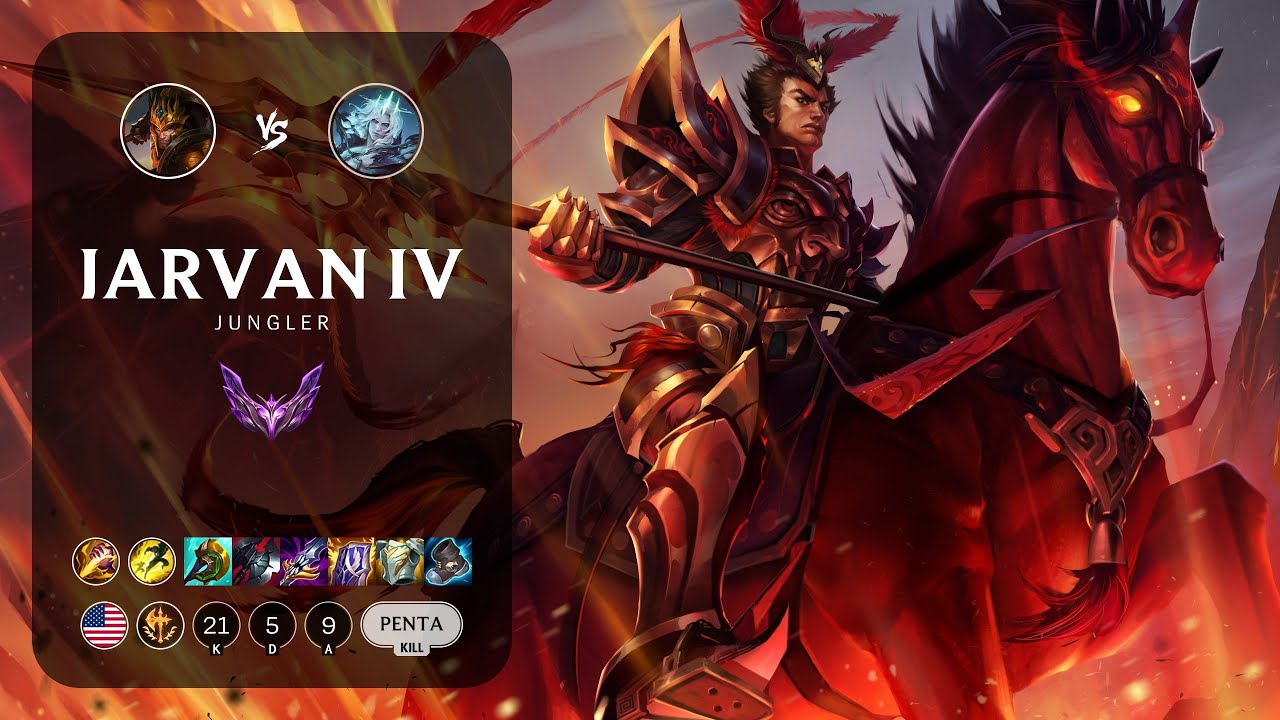 Jarvan IV Jungle vs Viego - NA Master Patch 13.6 - YouTube
