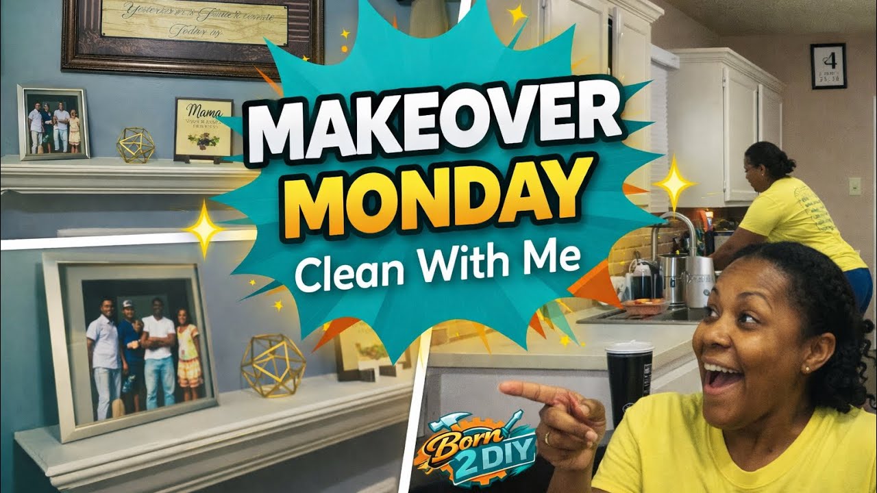 MAKEOVER MONDAY | CLEAN WITH ME - YouTube