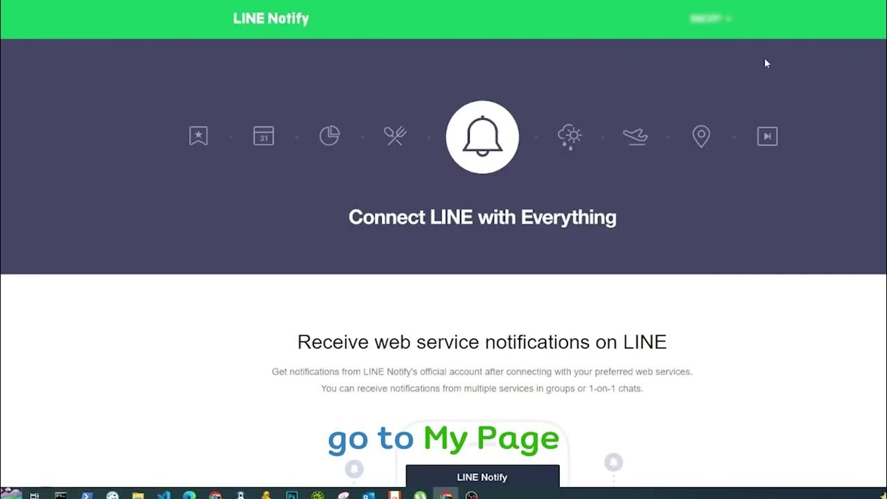 How to send message, sticker, image via LINE notify using Python - YouTube