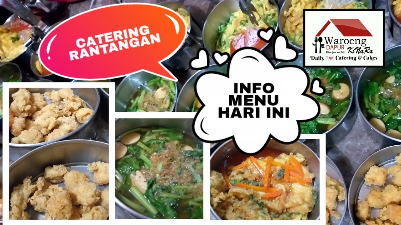 Catering Lauk Rantangan - YouTube