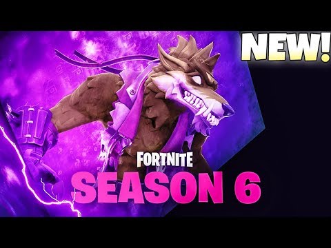 NEW! WOLF SKIN!!! SEASON 6! Fortnite Battle Royale - YouTube