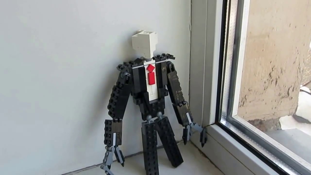 LEGO Slenderman ( споллер ) - YouTube