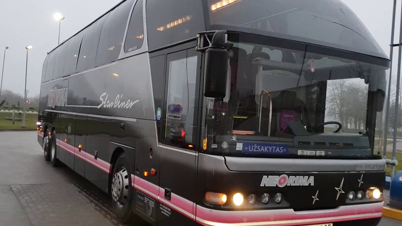 Neoplan Starliner outside and inside - YouTube