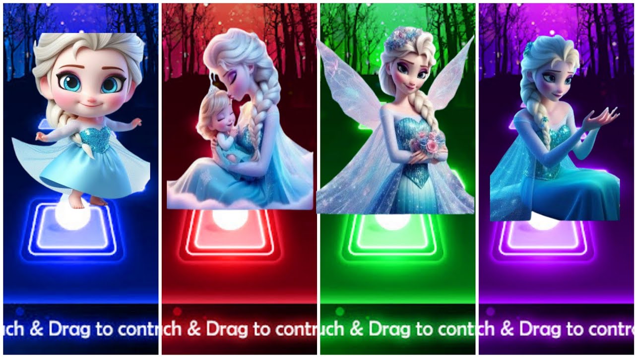 Elsa Let It Go 🆚 Moana How Far I'll Go 🆚 Anna Do You Want to Build a ...