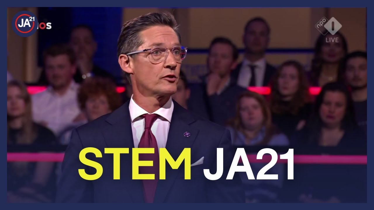 Een stem op JA21 is een stem op een rechts kabinet - YouTube