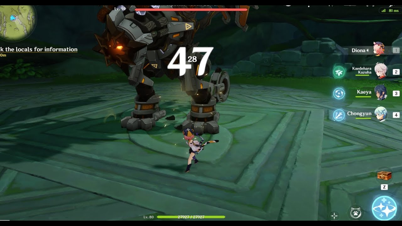 Triple Cryo vs Aeonblight Drake (Overworld) (Diona/Kazuha/Kaeya ...