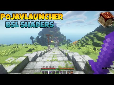 How To Install Real BSL Shaders For PojavLauncher 🤩 | No Lag/Glitch | RTX Shaders ...
