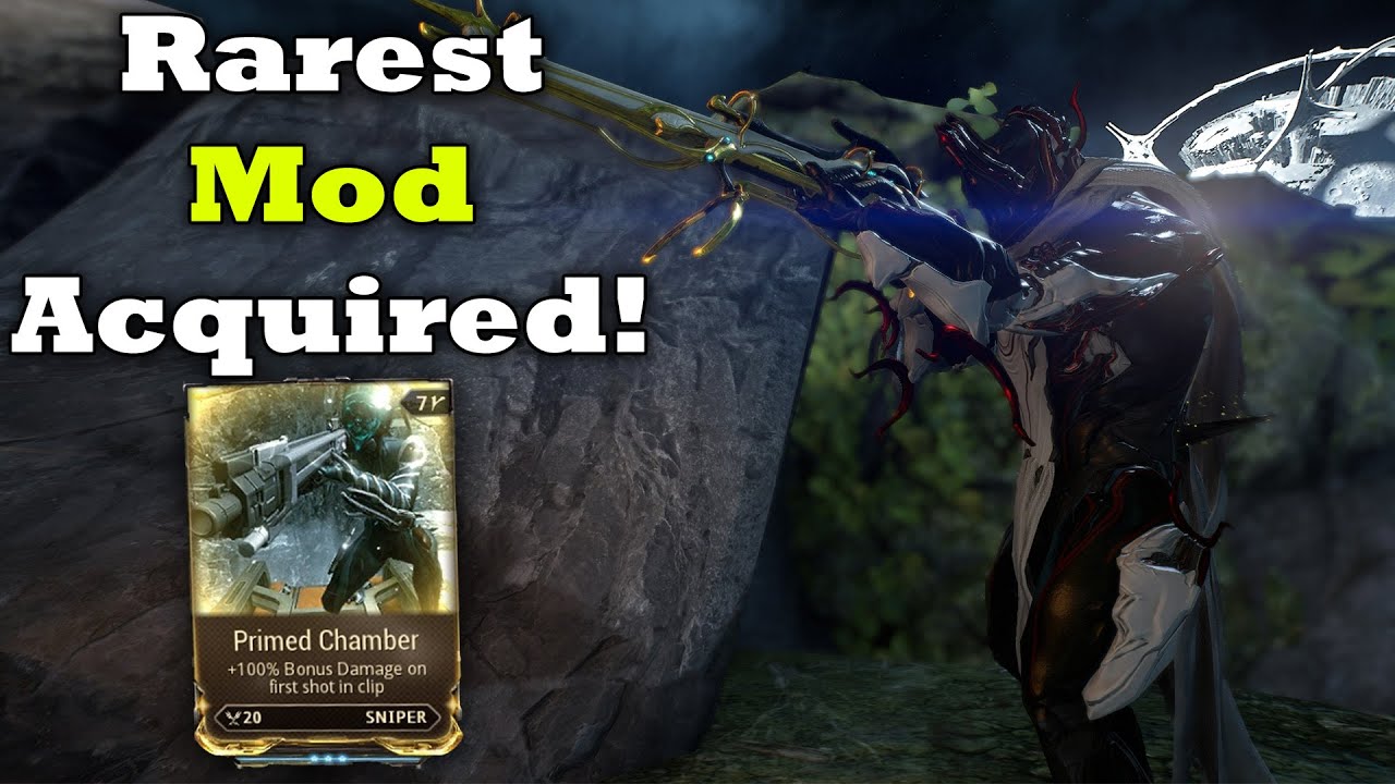 Warframe | Primed Chamber Acquired! Rarest Mod No Longer! - YouTube