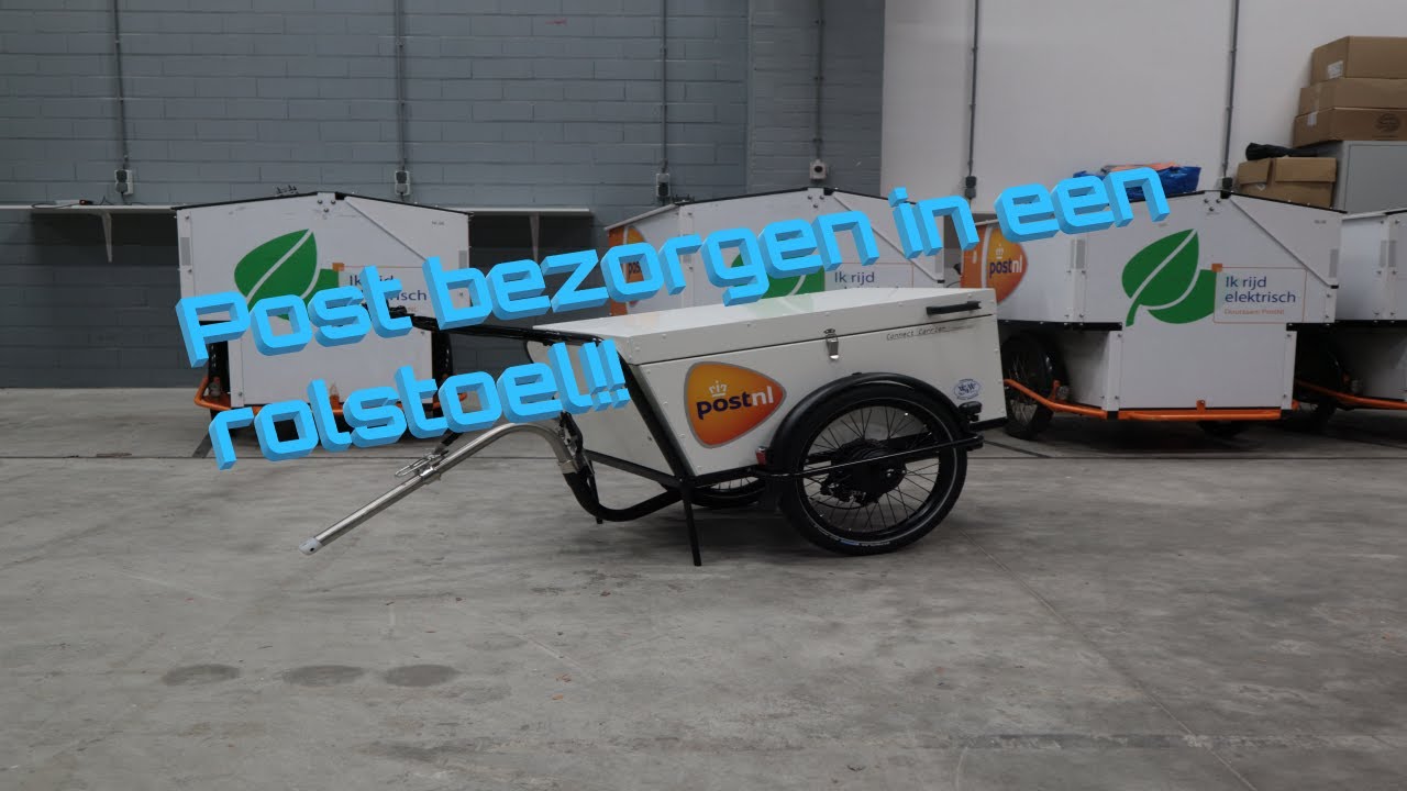 POST bezorgen in een ROLSTOEL!!! In samenwerking met ROAM en POSTNL ...