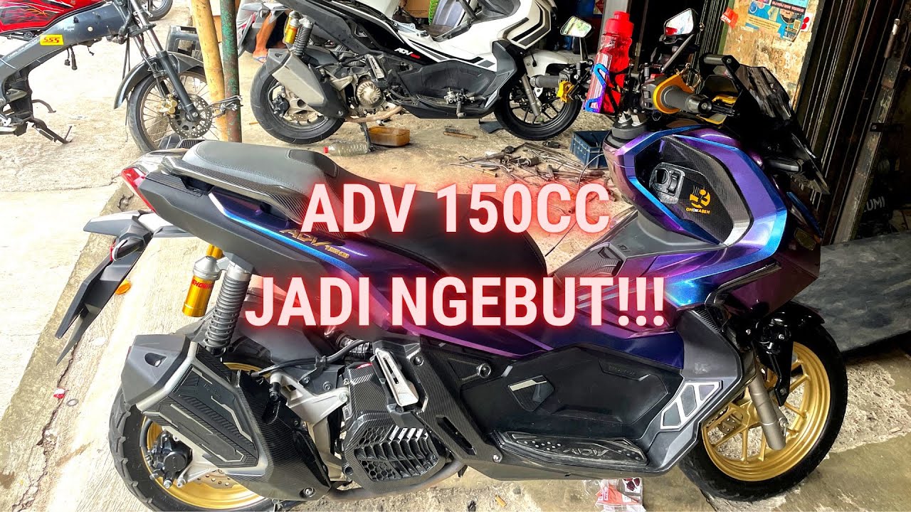 UPGRADE CVT + ECU ADV 150 JADI NGEBUT!!! - YouTube
