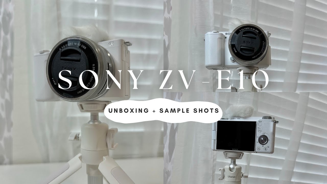budget vlogging camera | Sony ZV-E10 unboxing + sample shots - YouTube