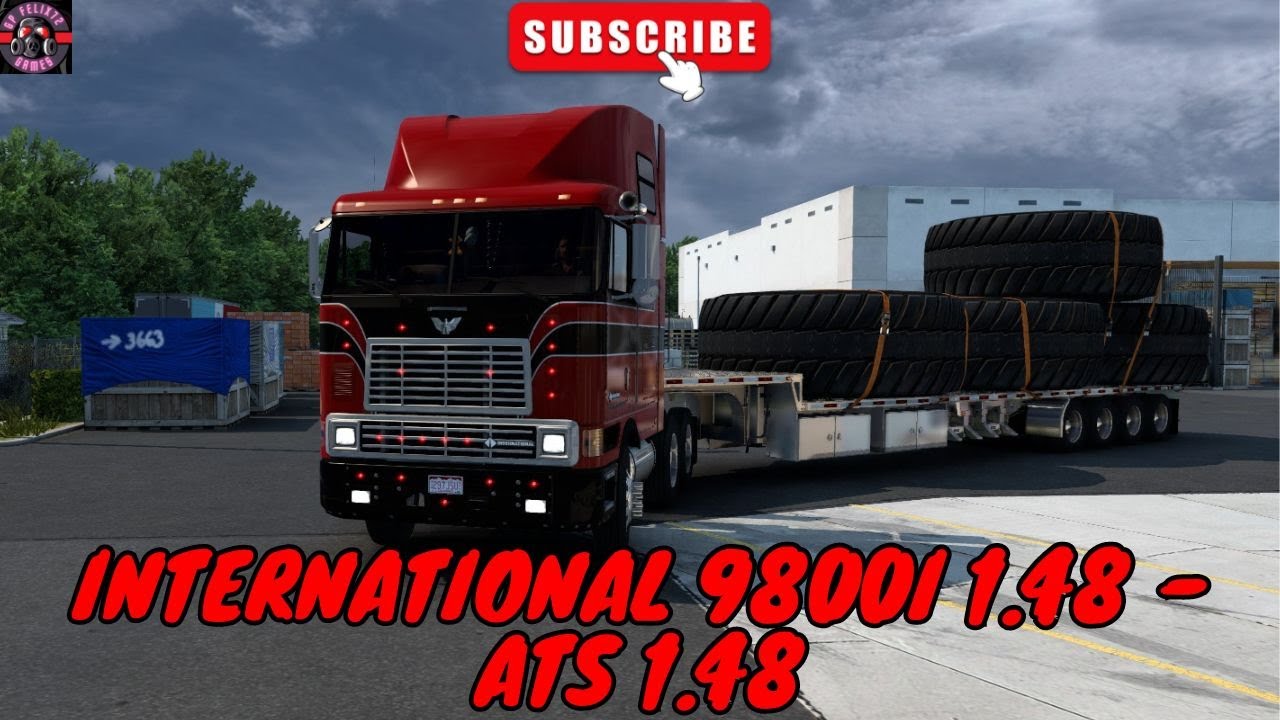 INTERNATIONAL 9800I 1.48 - ATS 1.48 - YouTube