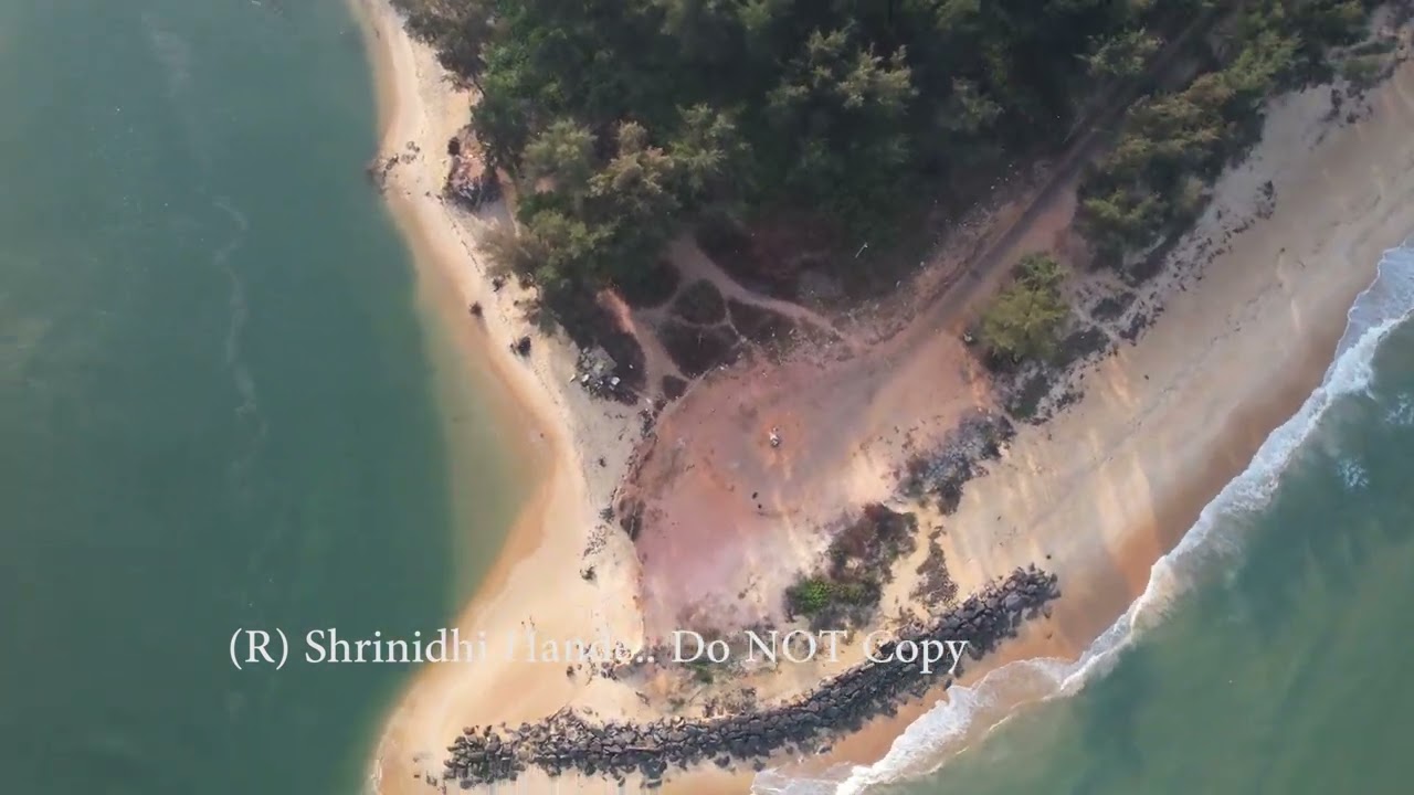 Sasihithlu Beach Karnataka- Drone footage - YouTube