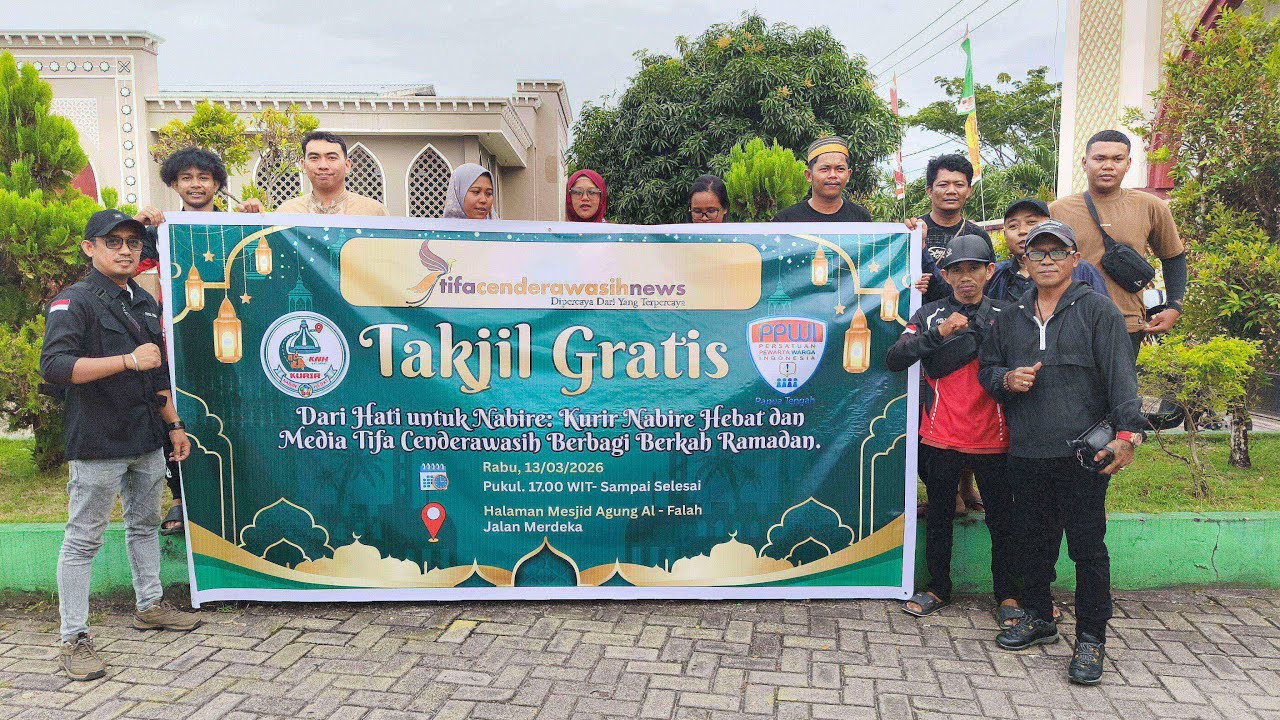 Dari Hati Untuk Nabire, Kurir Nabire Hebat dan Media Tifa Cenderawasih ...