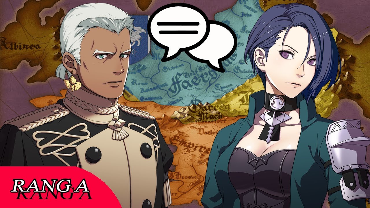 Fire Emblem Three Houses : Dedue et Shamir Rang A [Dialogue de Soutien ...