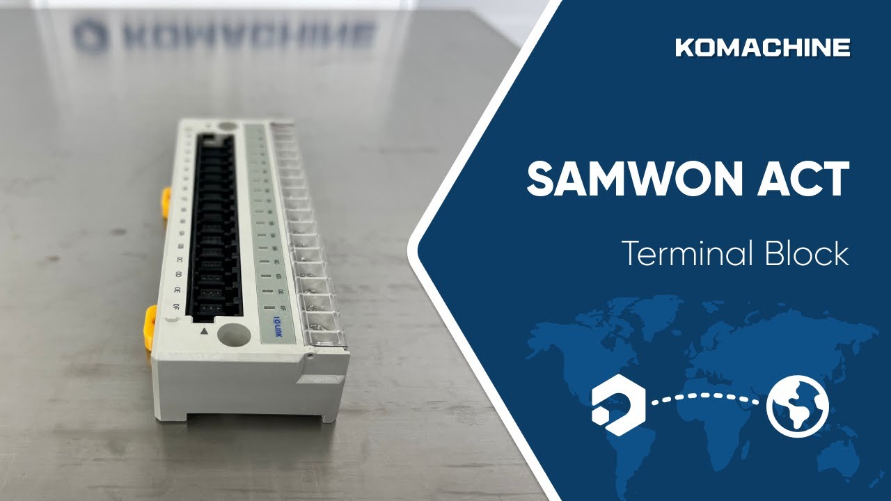 SAMWON ACT / Terminal Block (MC-T16NL-3) / INV-03105 - YouTube