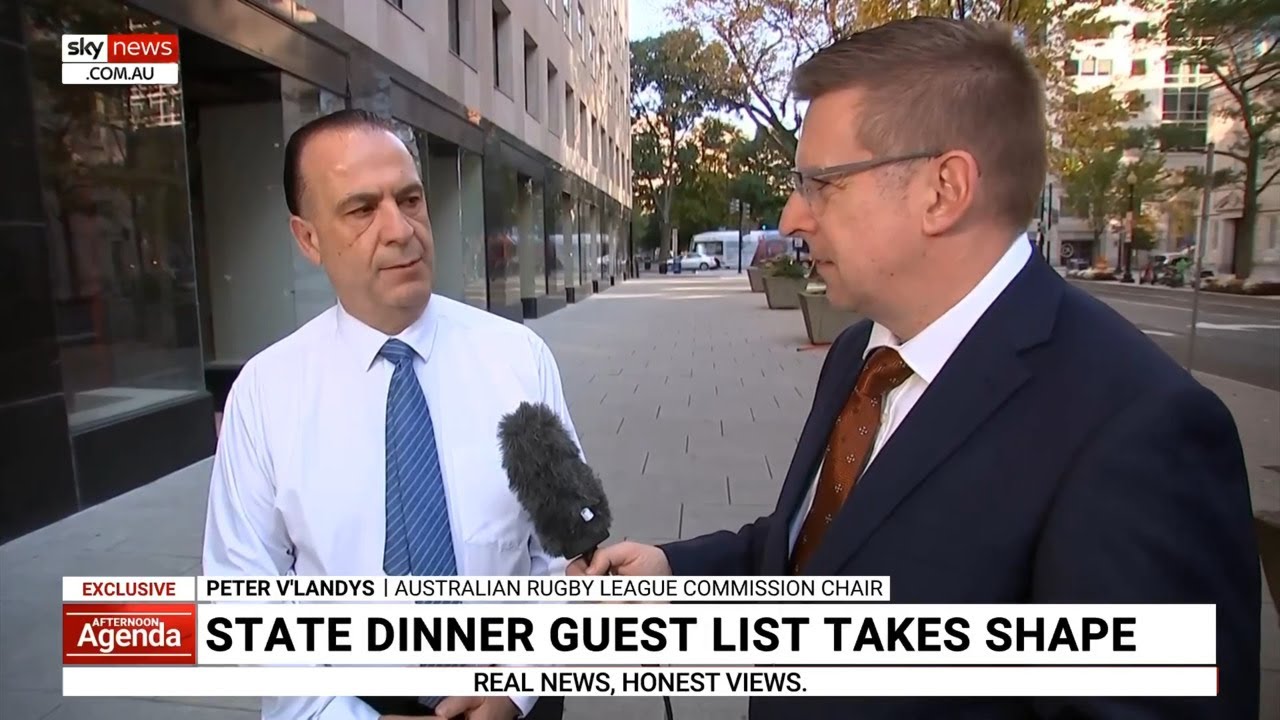 'A great honour': Peter V’landys speaks with Sky News ahead of US state ...