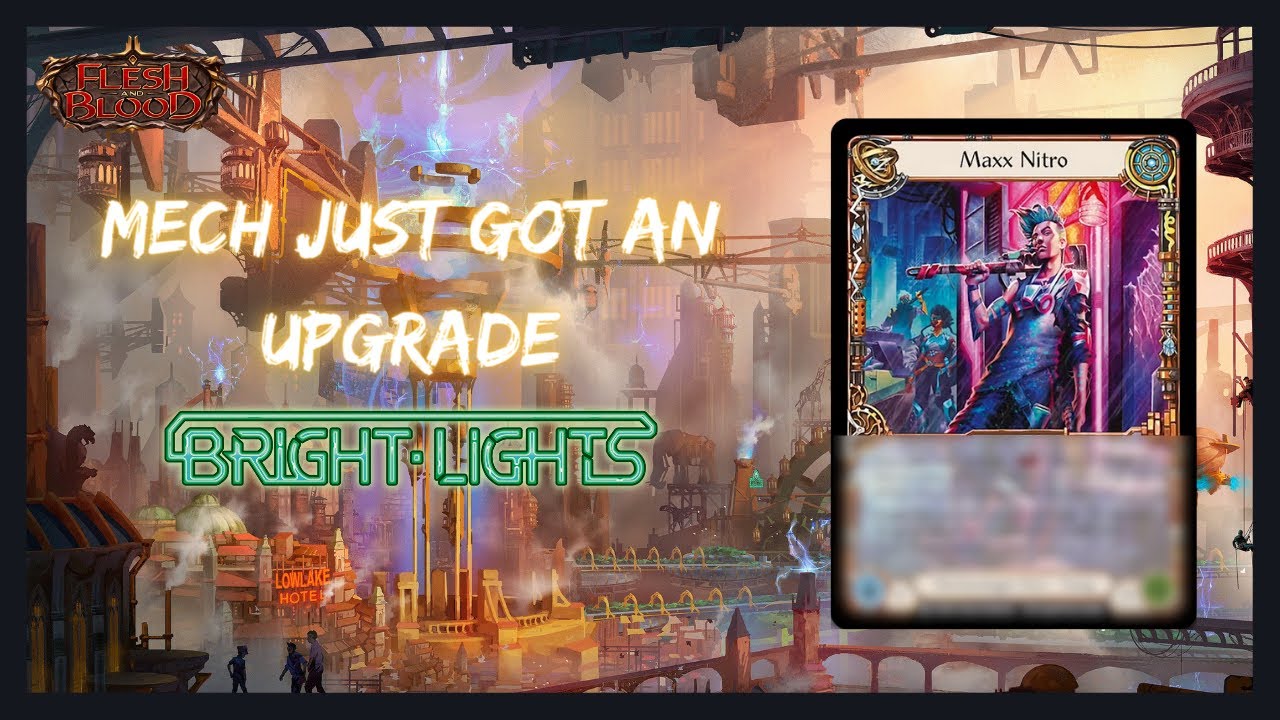 Time to SUIT UP with Maxx Nitro - Flesh and Blood TCG - YouTube