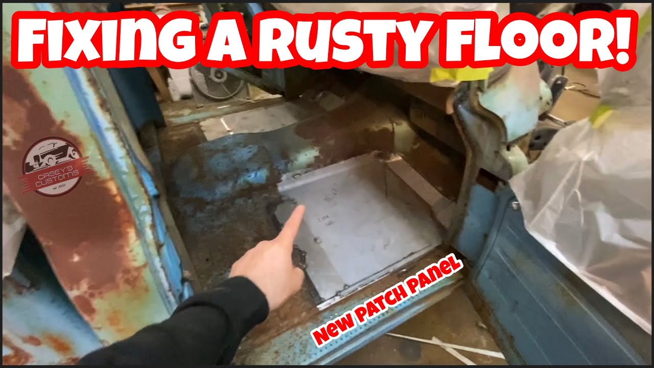 HOW TO FIX RUSTY FLOOR BOARDS ON A RAT ROD! ROTTED FLOOR IN A HOT ROD ...