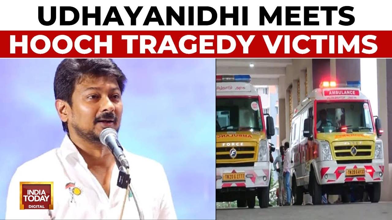 Udhayanidhi Meets Hooch Tragedy Victims | Spurious Liquor Claims 38 ...