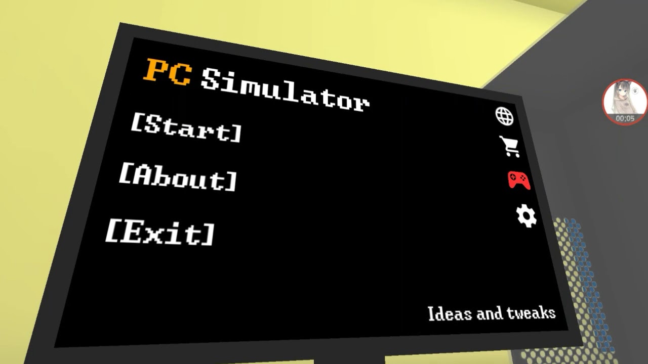 Pc simulator #3 โหมด EXAMPLE Ep. 2 ทำลายคอม - YouTube