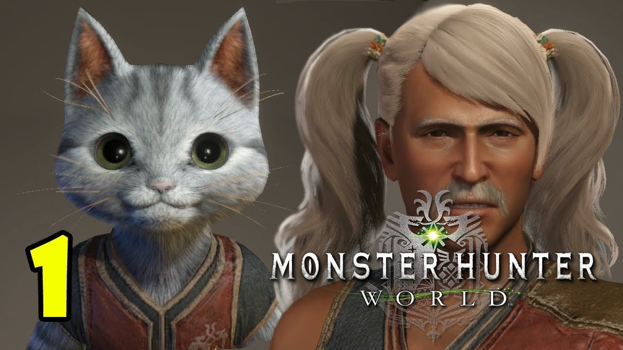 Full Character and Palico Creation | Basic Movement Tutorial | Monster ...