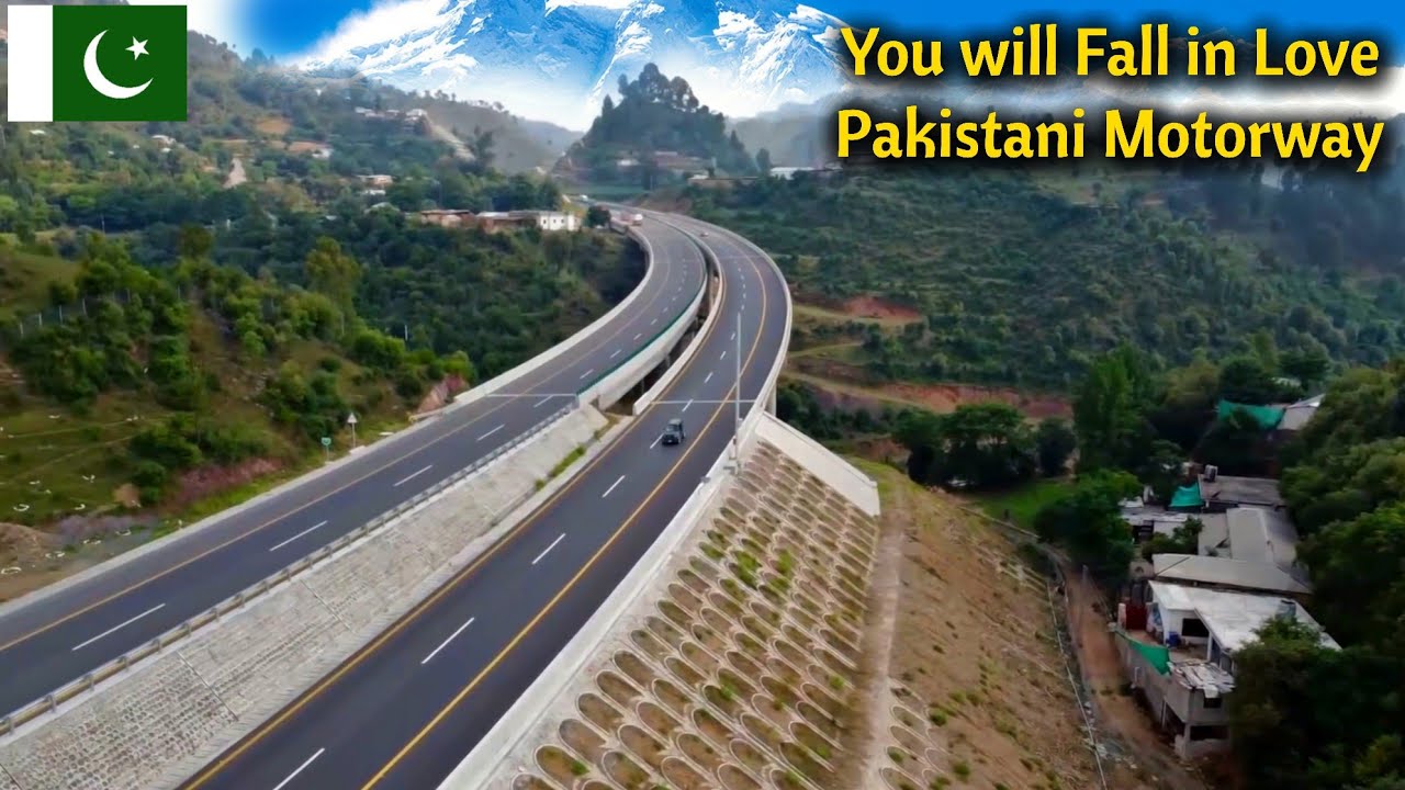 Majestic Hazara Motorway Pakistan || Long Drive between Mountains - YouTube