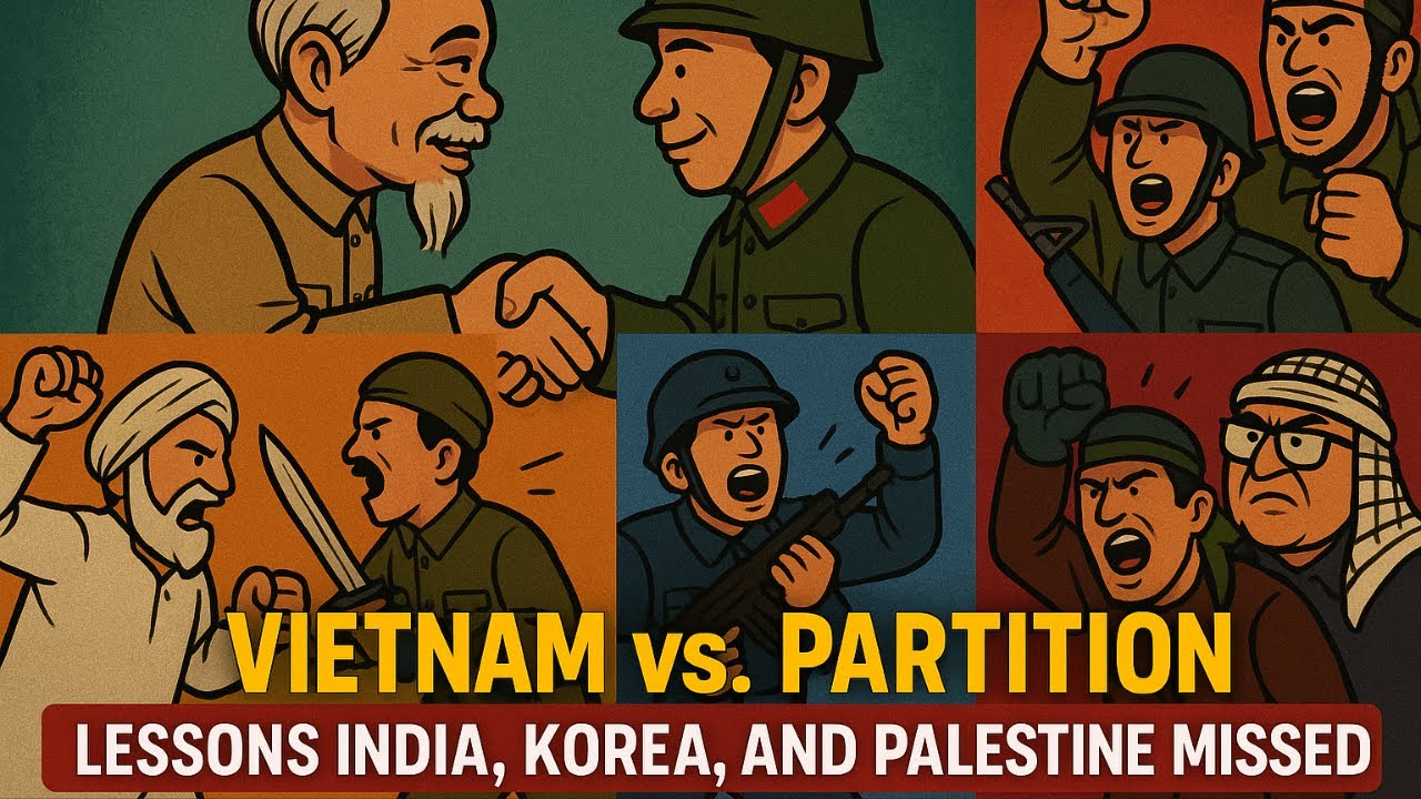 Vietnam vs. Partition: What India, Korea & Palestine Missed 🕊️🗺️ | Lost ...