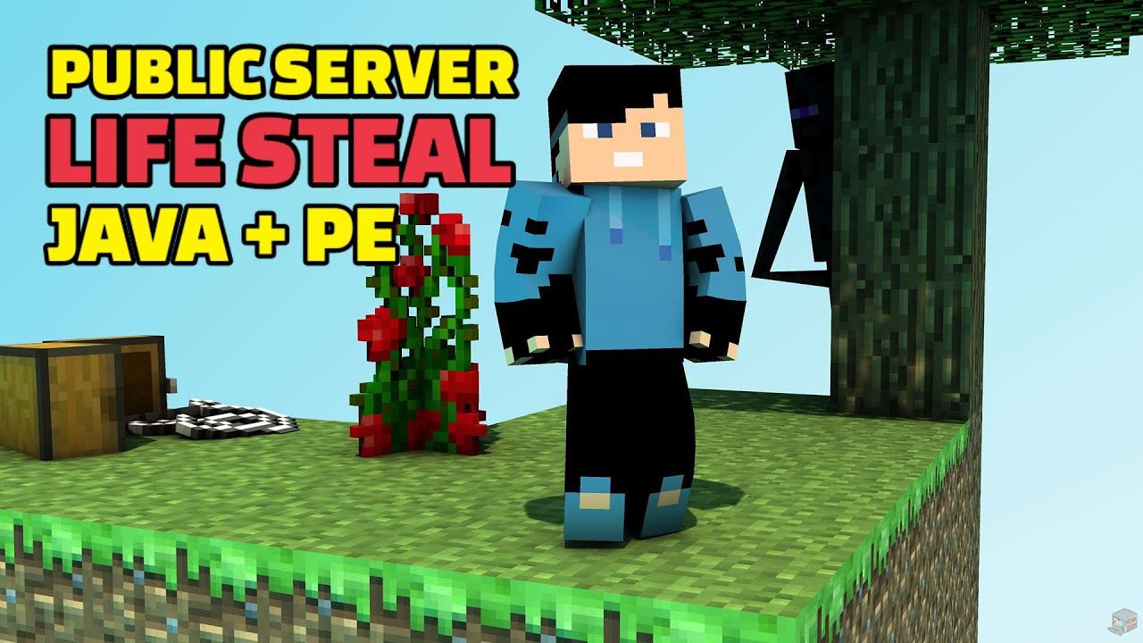MINECRAFT PUBLIC LIFESTEAL SERVER JAVA + PE 24/7 JOIN NOW - YouTube