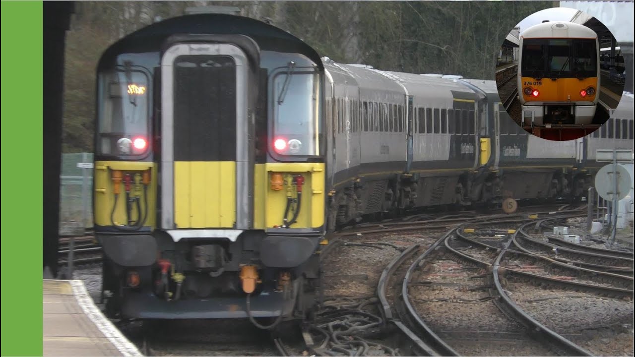 Class 442s at Guildford - YouTube