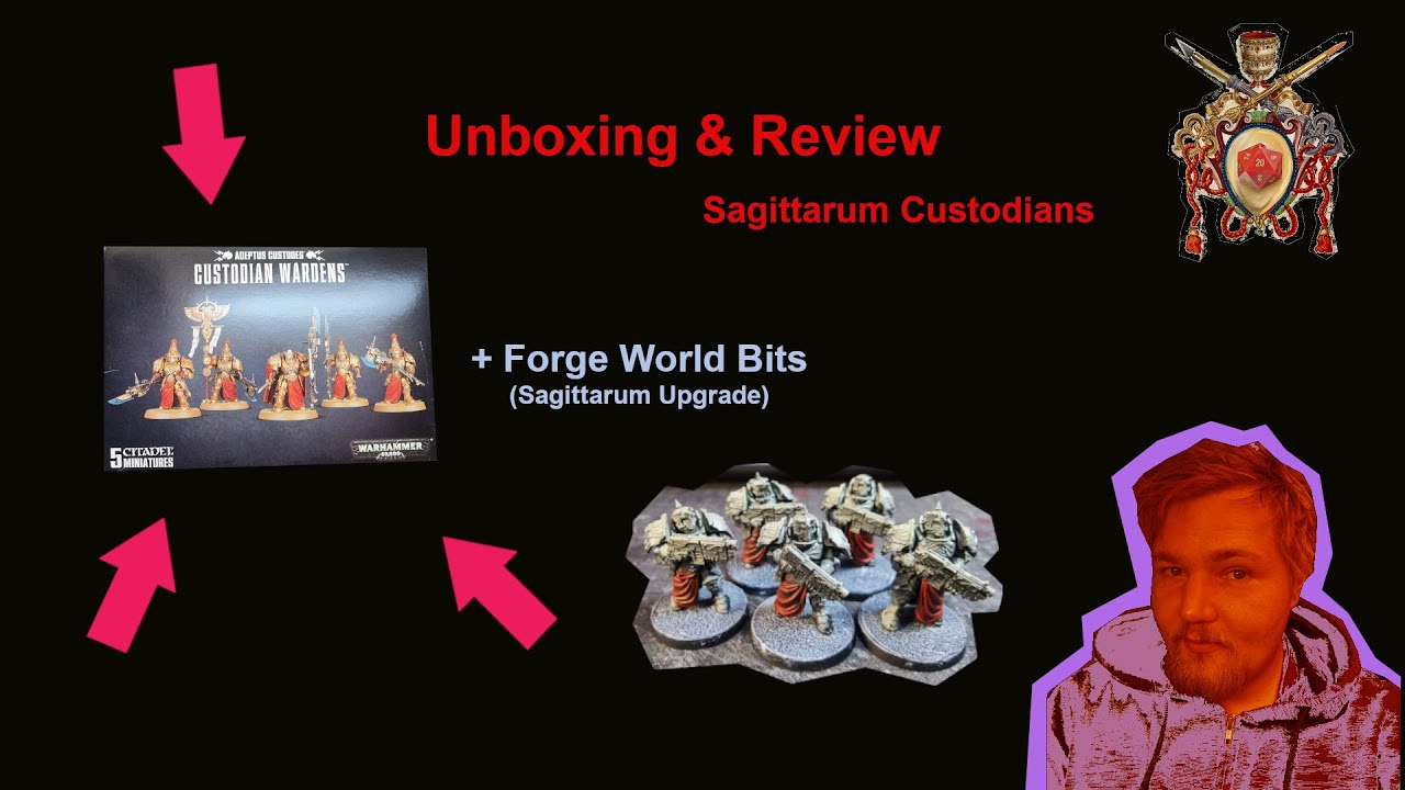 WARHAMMER 40k Review, Sagittarum Custodes ! - YouTube