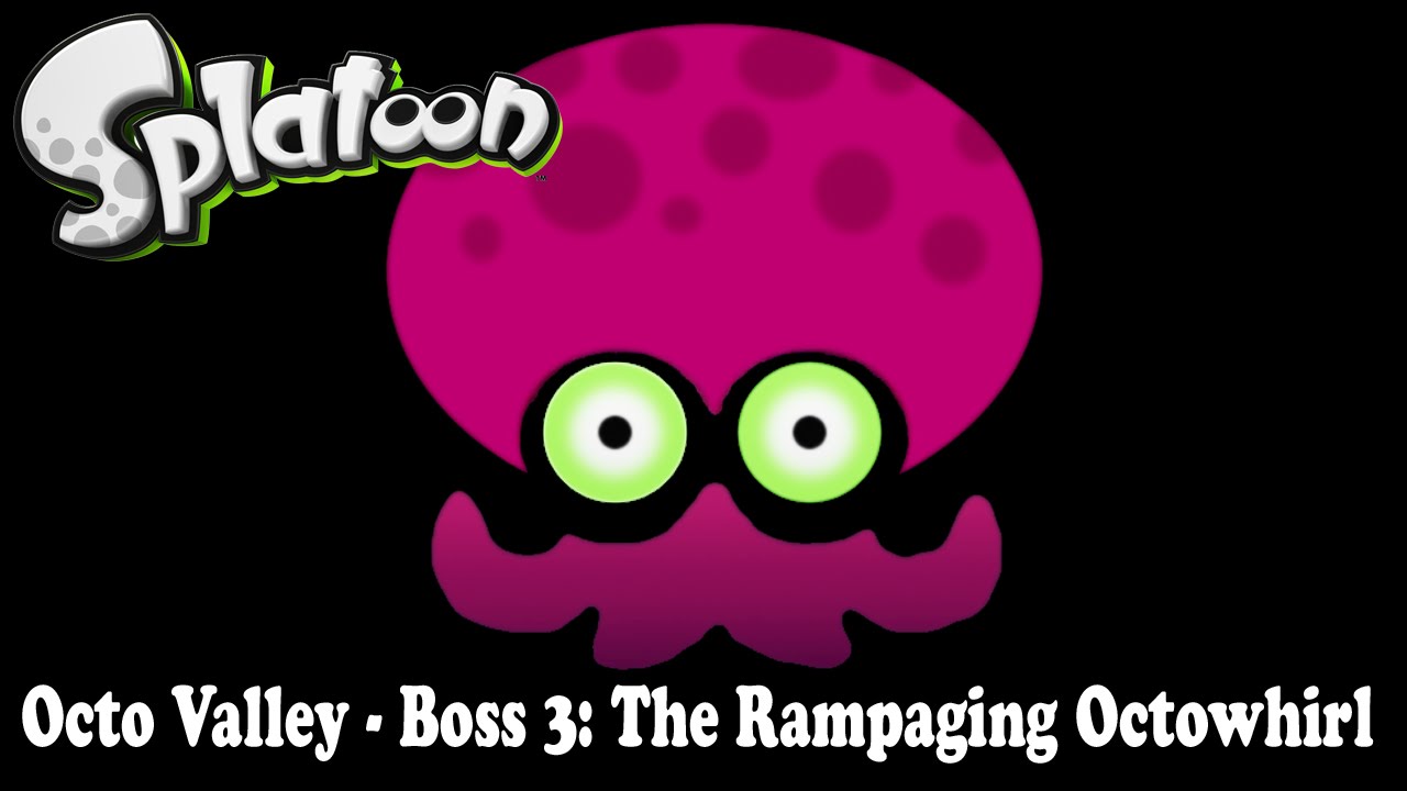 Splatoon - Octo Valley - Boss 3: The Rampaging Octowhirl - YouTube