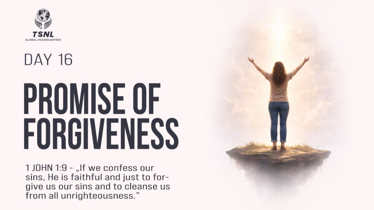 The Promise of Forgiveness I Promise Fast Day 16 I Apostle Daniel Adams ...